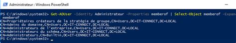 Récupérer Des Informations Sur Les Utilisateurs Avec Powershell