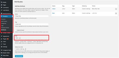 create woocommerce product attributes securelogic solutions service