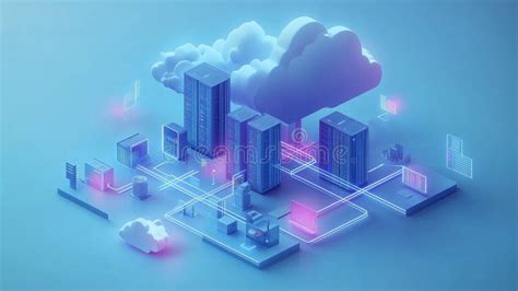 Artificial Intelligence In Server Data Analysis Networks Stock