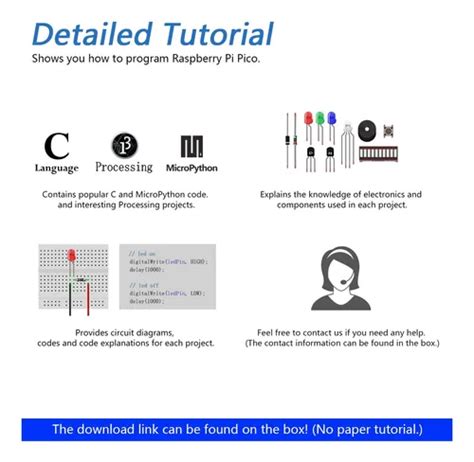 Freenove Ultimate Starter Kit For Raspberry Pi Pico Include Envío Gratis