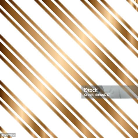 벡터 스트라이프 매끄러운 패턴과 황금 대각선 줄무늬 다채로운 배경 포장지 인테리어 디자인과 패브릭프린트 0명에 대한 스톡 벡터