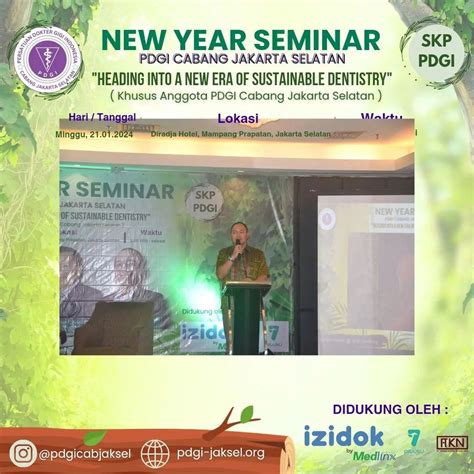 Tom Dwi Harianto Drg On Linkedin Opening Speech As A Chairman Of