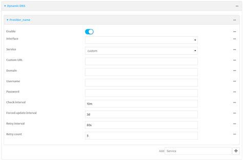 Configure Dynamic DNS