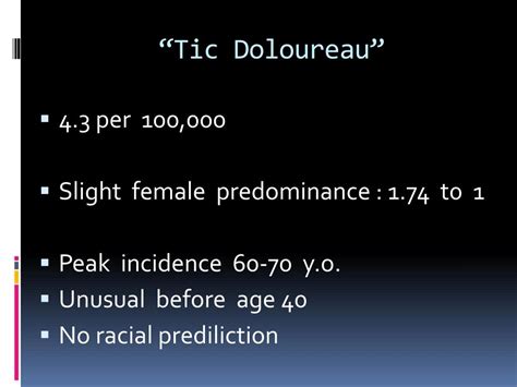 Ppt Trigeminal Neuralgia Powerpoint Presentation Free Download Id720363