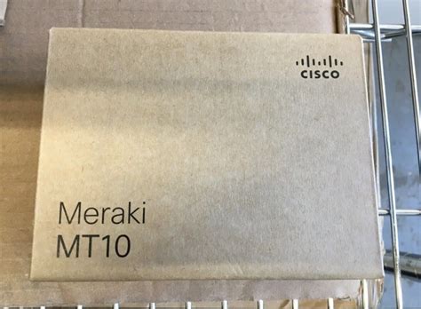 New Cisco Mt10 Hw Meraki Temperature And Humidity Sensor 129 99 Picclick Ca