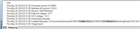 MSP FET Issue Programming Device With SBW MSP Low Power