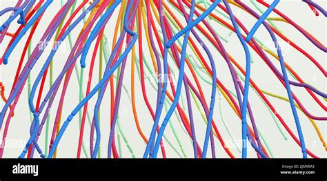 Connection Structure With Dynamic Particles Abstract Background With Dynamic Effect Futuristic