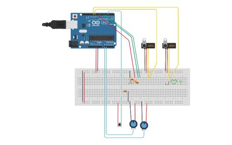 Circuit Design Joystick Controlled Pantilt Multimode Tinkercad
