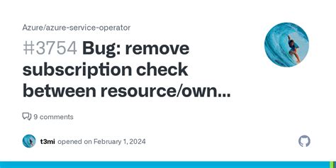 Bug Remove Subscription Check Between Resourceowner For Dns Records · Issue 3754 · Azure
