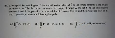 solved 119 conceptual review suppose f is a smooth vector
