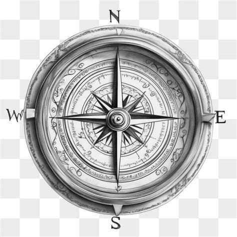 Download Elegant Compass Rose Design Sketches Online Creative Fabrica
