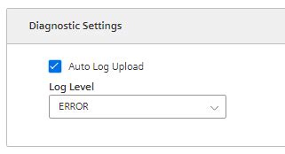 Configuring Diagnostic Settings Developer Documentation