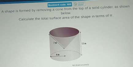 Solved: Bookwork code: No6 CMc alator efeeed A shape is formed by ...
