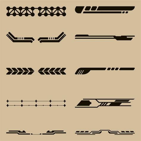 Set Of Vector Elements For The Design Of The Interface Vector Art At Vecteezy