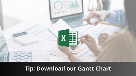 tip download our excel gantt chart learnesy