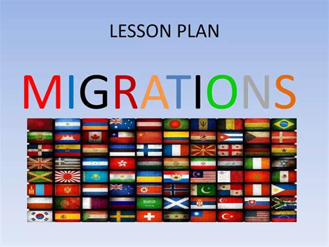 Lesson On Migrations Ppt