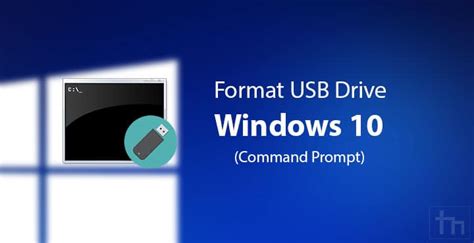 How To Format Usb Drive On Windows Via Command Prompt Technastic