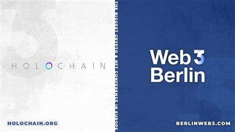 Web3 Berlin On Twitter 💪 Welcome Our New Partner Holochain 🌐