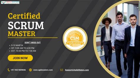 Agilewaters Consulting On Linkedin Certifiedscrummaster