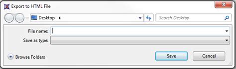 Exporting Reports