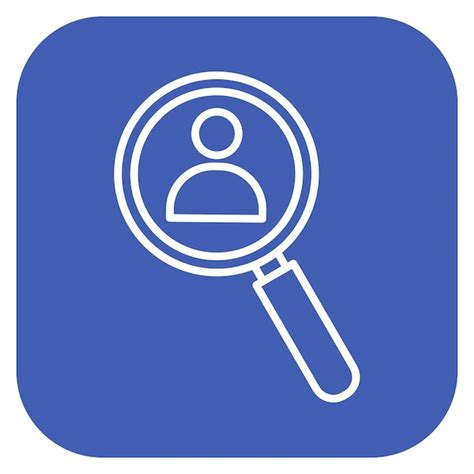 Premium Vector Find User Vector Illustration