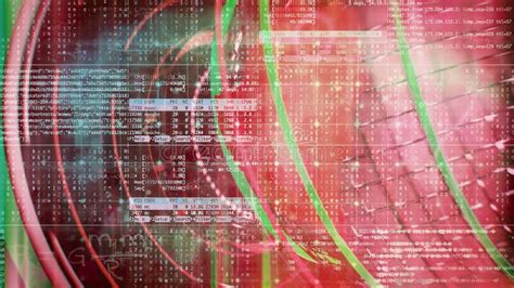 Abstract Dark Digital Grid Data Communication Technology Background