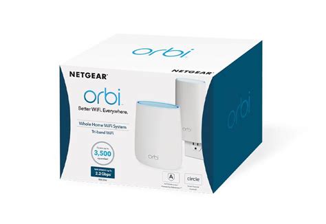 Orbi Home Mesh WiFi System RBK20W NETGEAR