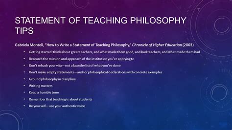 Teaching Philosophy Statement Examples 48 Off