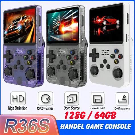 NEW Open Source Retro Handheld Game Console Linux System Inch IPS Screen Portable Pocket