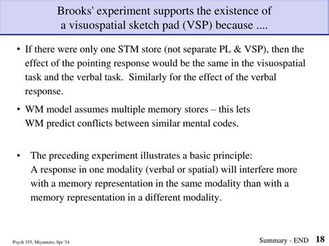 PPT Visuospatial Sketchpad VSP The Central Executive PowerPoint Presentation ID 1850426