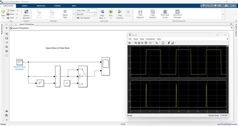 How To Convert Square Wave Into Pulse Wave Signal In Your Simulink