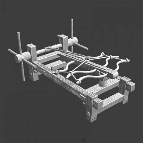 3d Printable Medieval Arrow Thrower Multi Bows By Northern Crusades