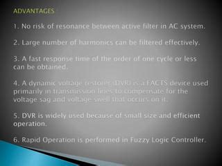 Power Quality Issues And Mitigation Techniques PPT