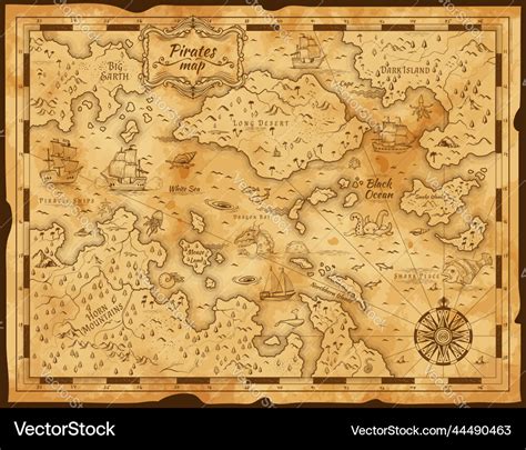 Old Pirate Maps