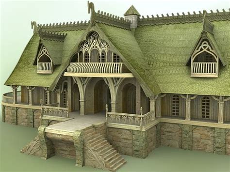 53 Best Elven Architecture Images On Pinterest Middle Earth Lord Of