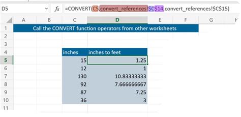 The Excel Convert Function Conversion Toolkit