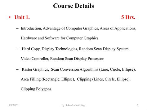 b sc csit computer graphics unit1 1 by tekendra nath yogi pptx