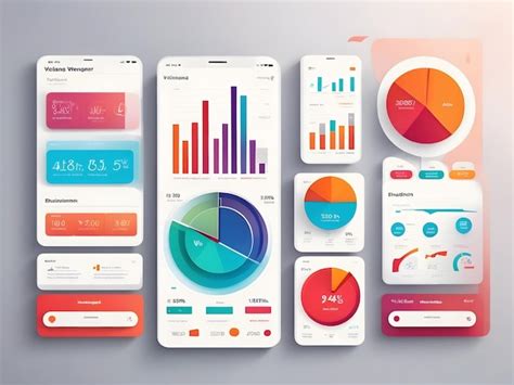 Premium Ai Image Mobile App Infographic Template With Modern Design