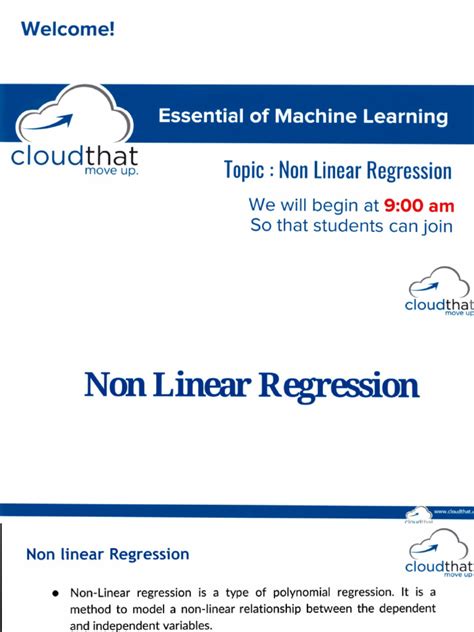 non linear regression ml pdf regression analysis nonlinear system