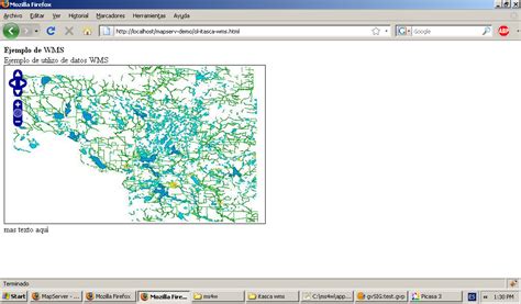 Crear Servicios WMS Y WFS Con MS W Y GvSIG Utilizando Nuestro Propio Juego De Datos OSGeo