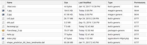Php Execute Python With Opencv And Dlib Stack Overflow