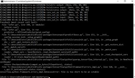 Errors Running Inference · Issue 13 · Vqdanghovernet · Github