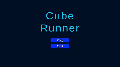 Cube Runner By Umutege