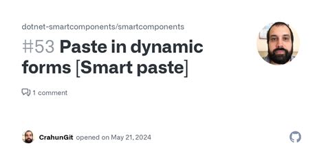 paste in dynamic forms [smart paste] · issue 53 · dotnet