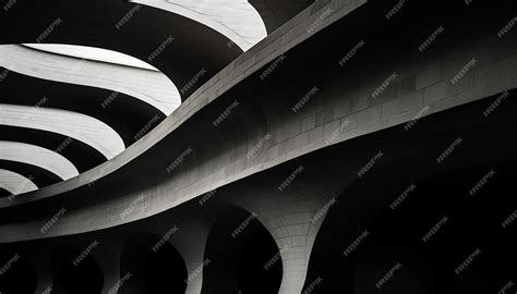 Premium Photo Modern Architecture With Clean Lines And Geometric Shapes Abstract Backdrop