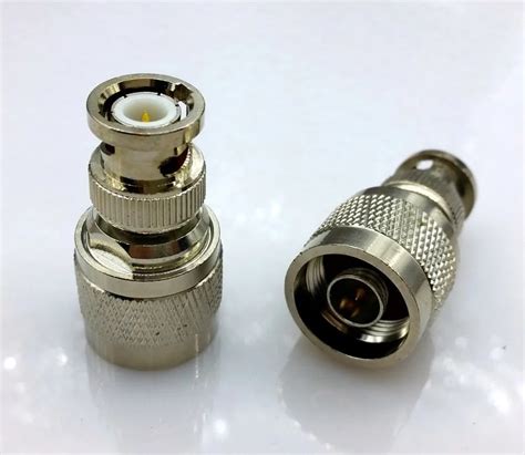 BNC To N Type Adapter BNC Male Plug Swtich N Type Male RF Coaxial Connector N To BNC Convertor