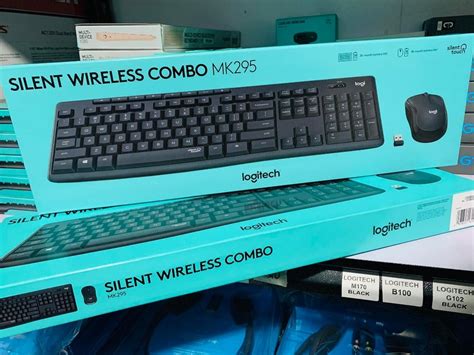 Logitech Mk295 Silent Wireless Keyboad And Mouse Combo Computers And Tech Parts And Accessories