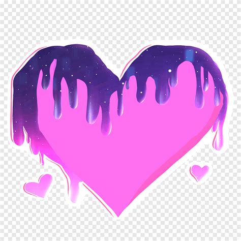 심장 그림 그리기 만화 핑크 달콤한 디저트 달콤한 마음 로맨틱 발렌타인 데이 Png Pngegg