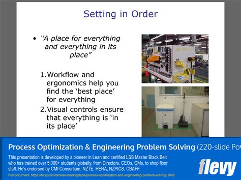 ppt process optimization and engineering problem solving 220 slide ppt