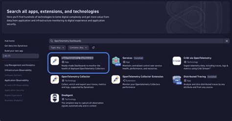 Opentelemetry Collector Self Monitoring — Dynatrace Docs